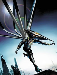 "Blue Silver Metal Custom": KURT HECTIC - MDK game